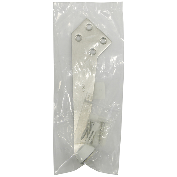 กันชนติดผนังขวา COLT #S-S027 SS ยางสีขาว (1อัน/ถุง) - siamwassadu